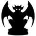 Gargoyle Halloween Art Svg Instant Digital Download Png Dxf Vector ...