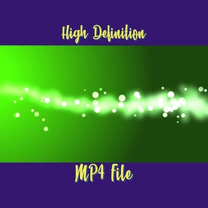 Animated Background Bundle | Bokeh Style Particles | Continuous Looping MP4 Media | Digital ...