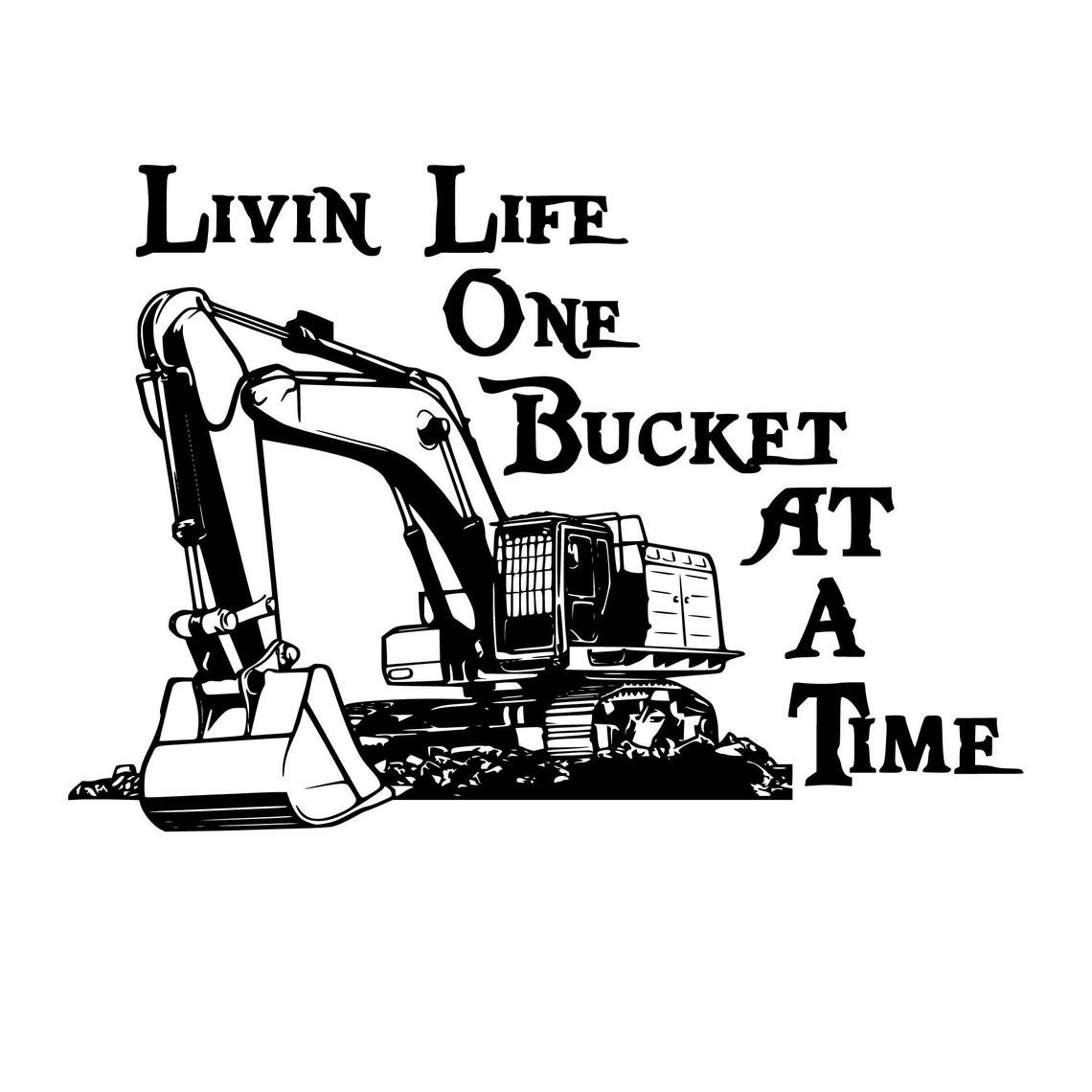 Bagger SVG Bagger Clipart Bagger Cricut Bagger Cut Datei - Etsy Österreich