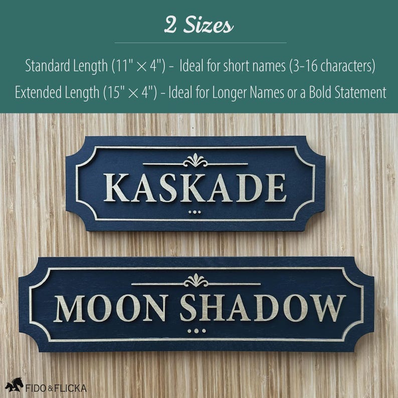 Personalized Horse Stall Name Plate – Gold on Black Layered Wood Sign ...