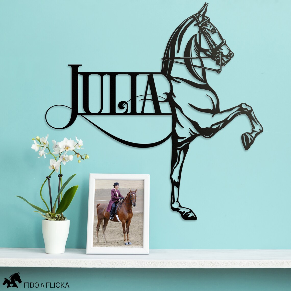 American Saddlebred Personalized Metal Wall Sign - Etsy