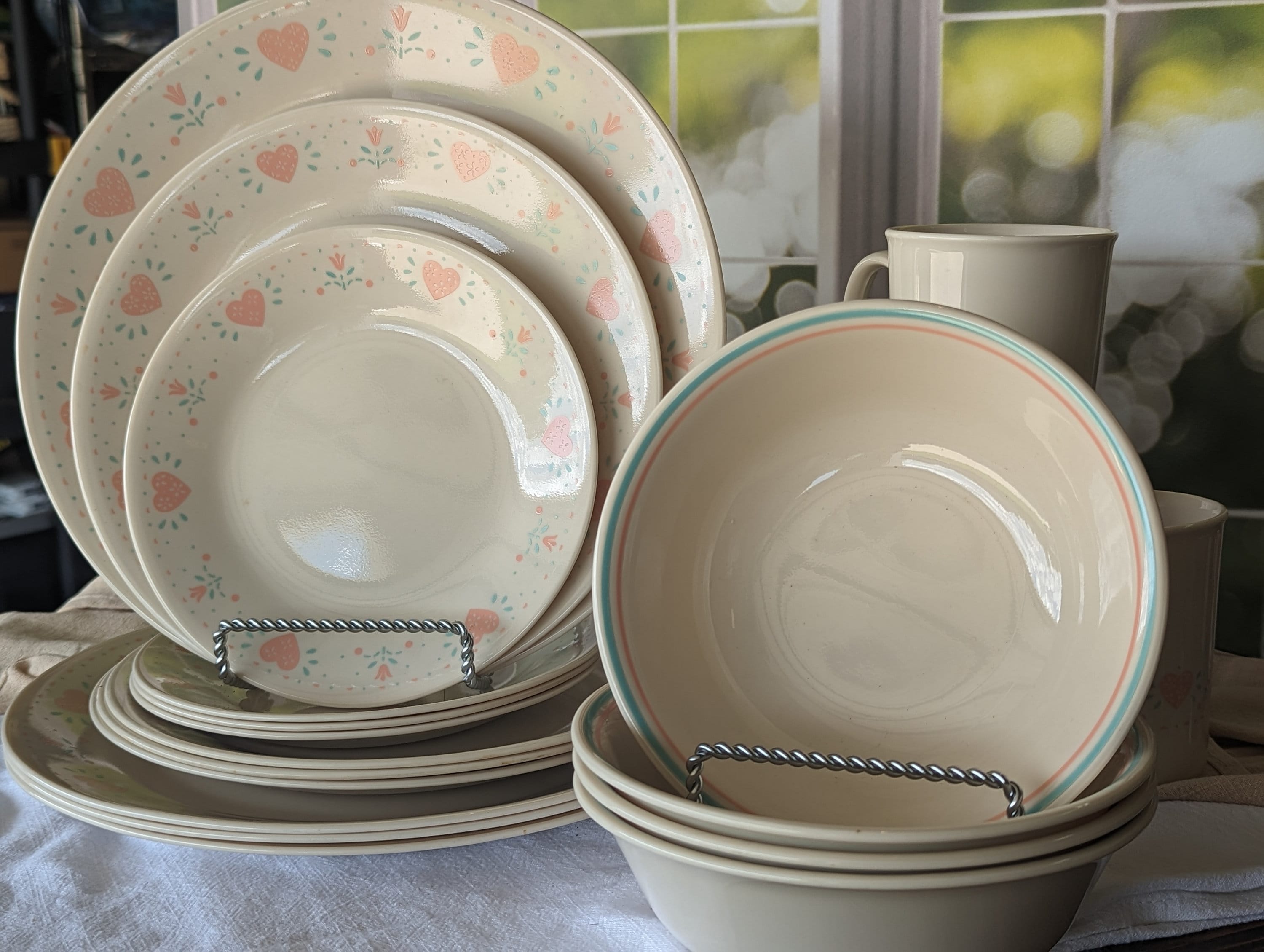 Vintage Corelle 16-piece Dinnerware Set forever - Etsy