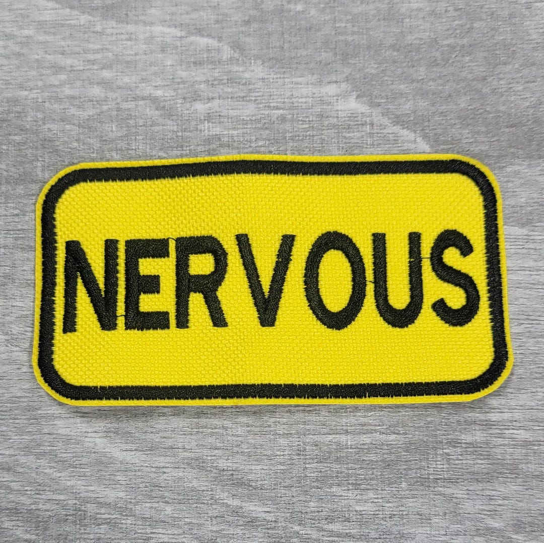 Nervous Patch - Etsy