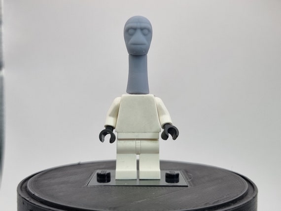 Building Toy Custom 3D Printed Long Neck Alien Head - Etsy