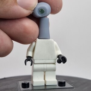Building Toy Custom 3D Printed Long Neck Alien Head - Etsy