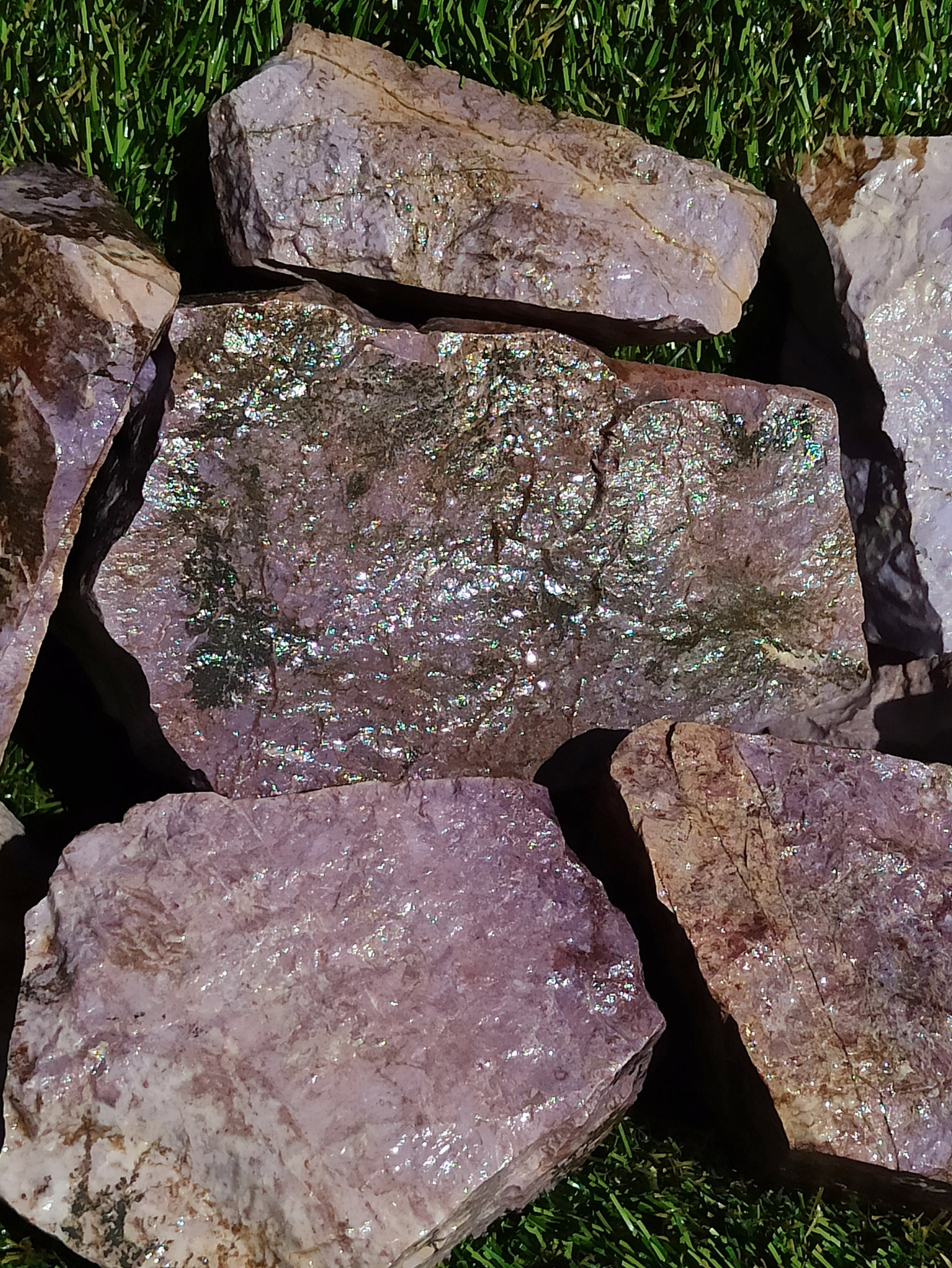 Premium Wholesale Raw Purple and Dendritic Jade Stone, Turkish Jadeite ...