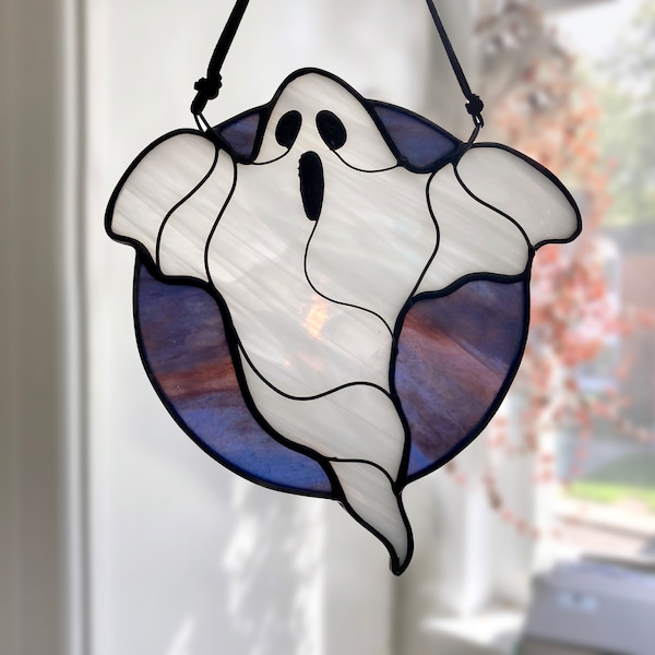 Stained Glass Ghost - Etsy