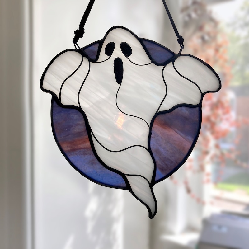 Stained Glass Ghost - Etsy