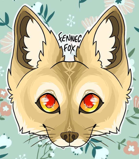 Zorro Fennec Anime Fennec Fox Mask For Halloween And Other Festivities