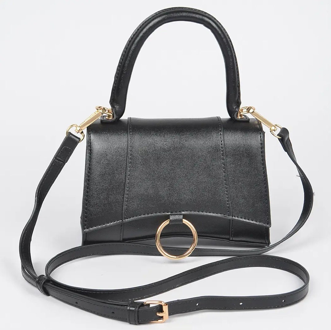 Metallic PU Top Handle Clutch (6 Colors) - Etsy