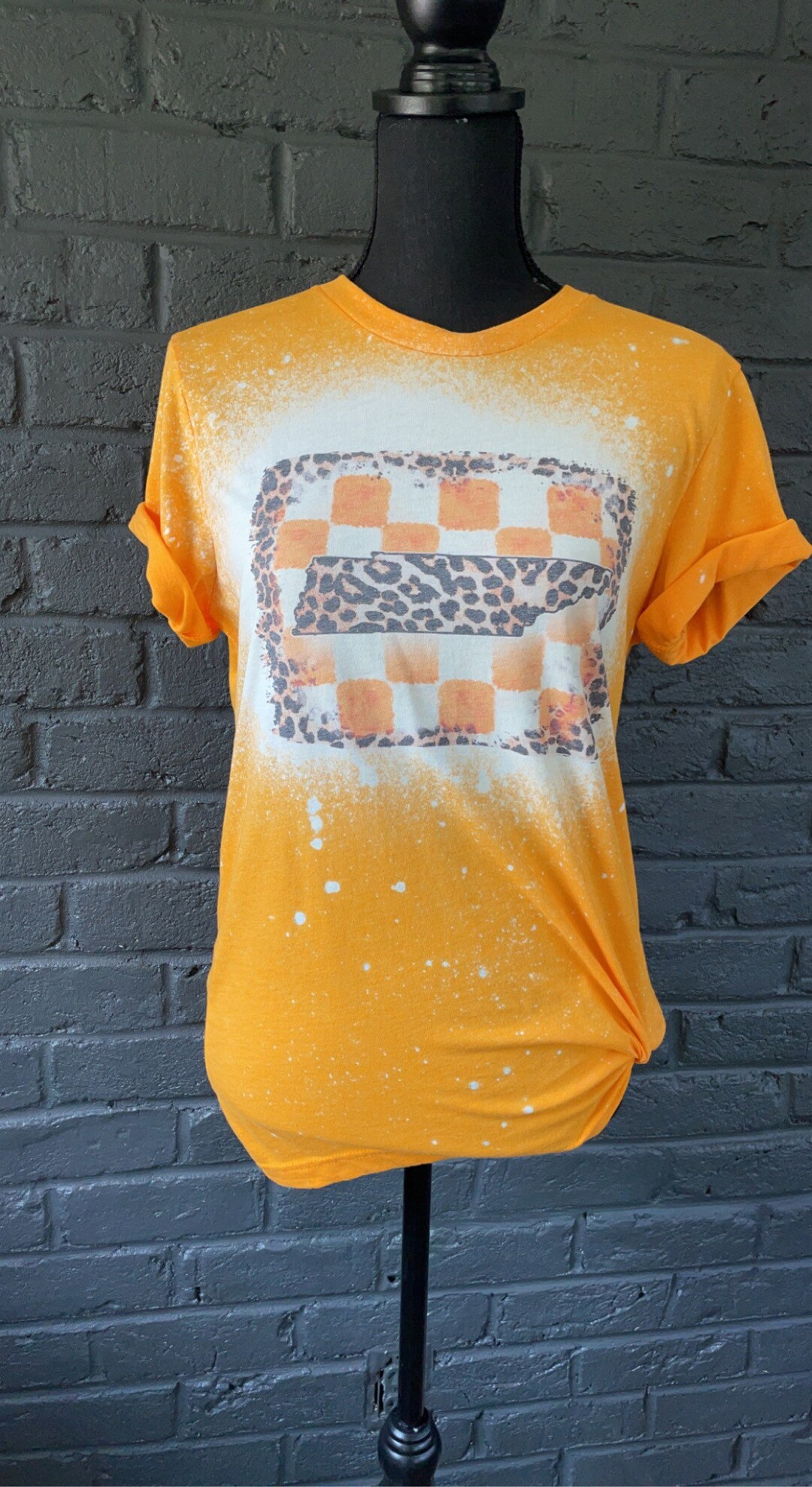 TN Checkered State Graphic Tee - Etsy