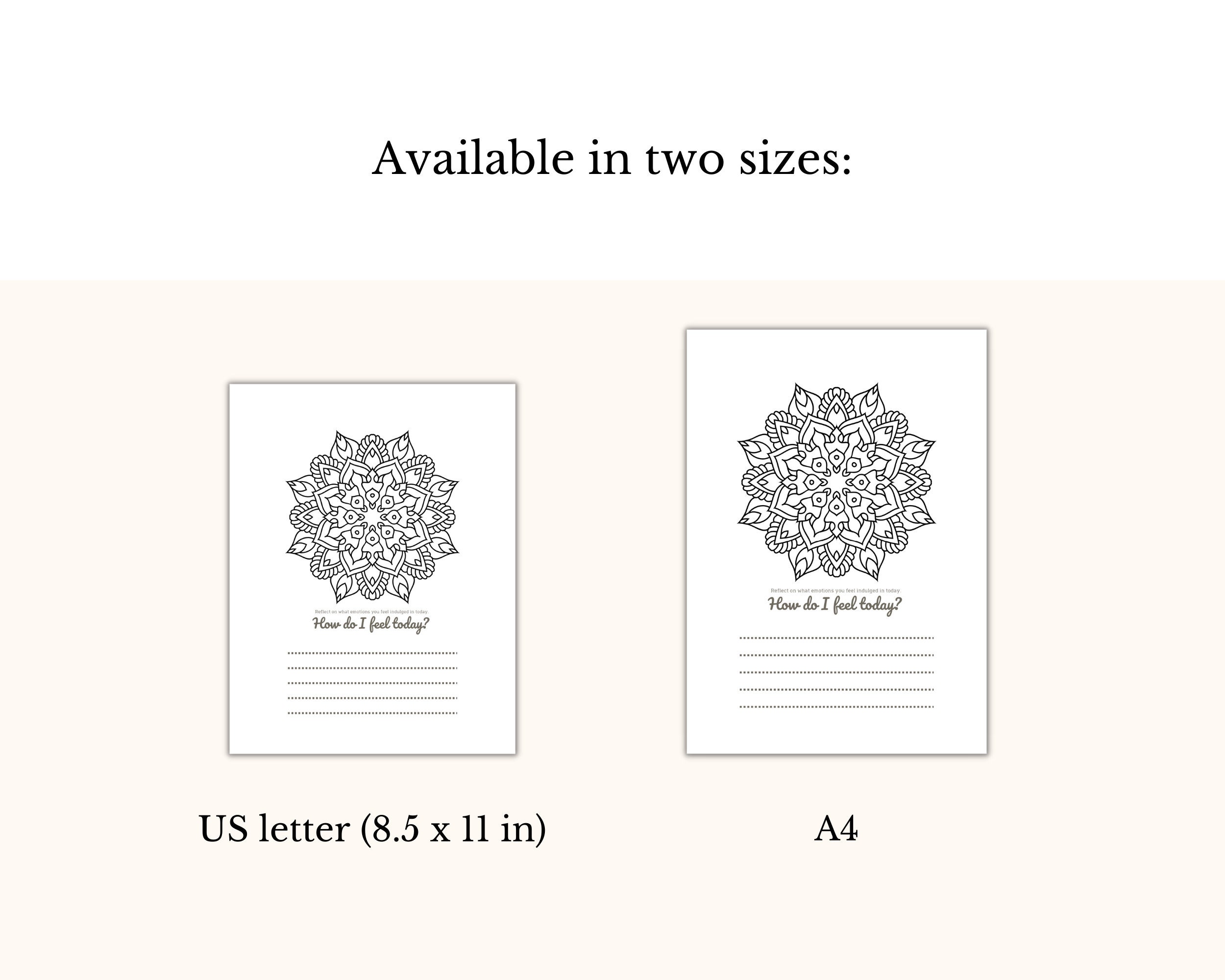 Mindfulness JOURNAL Meditation and RELAXING Self-reflection - Etsy