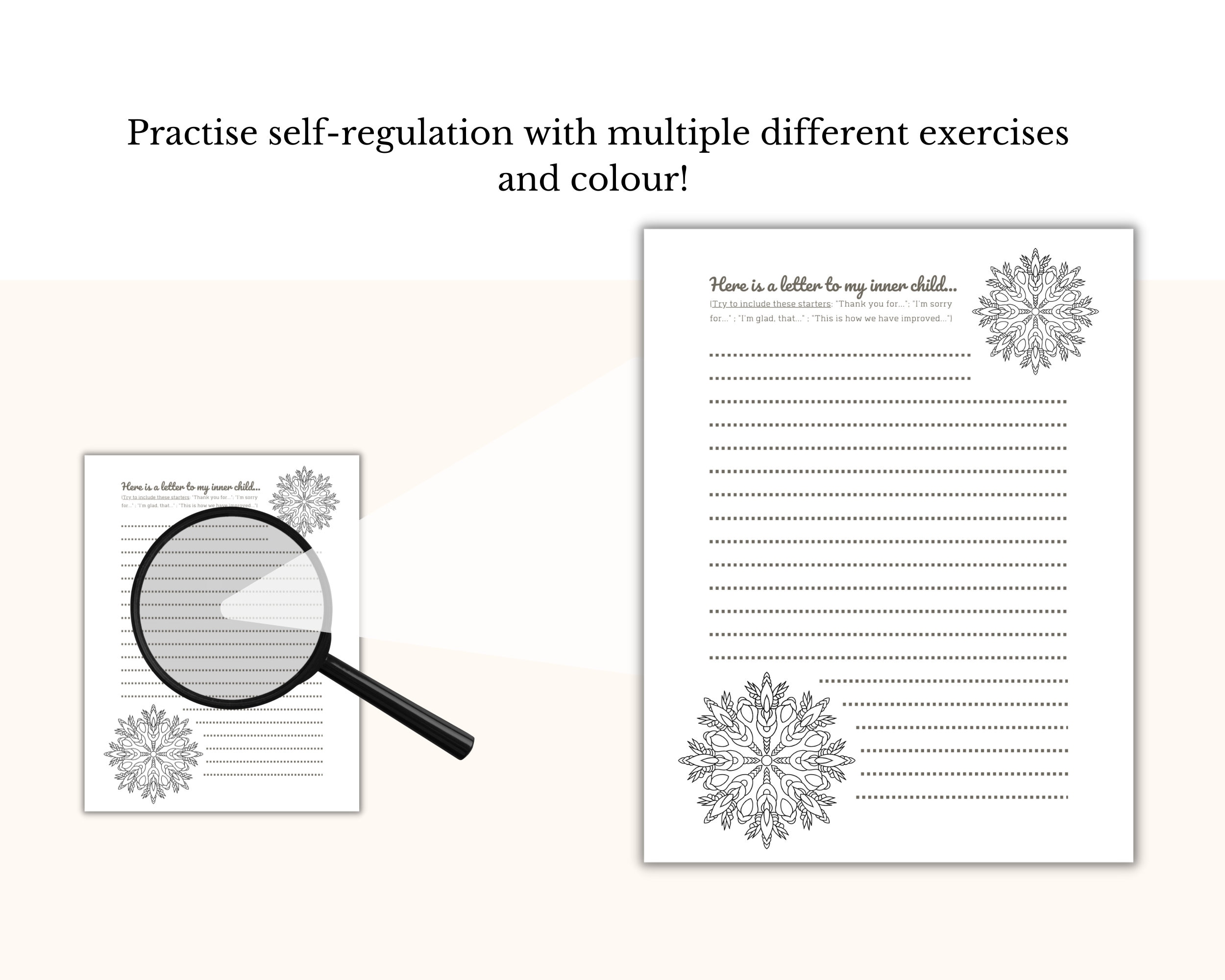 Mindfulness JOURNAL Meditation and RELAXING Self-reflection - Etsy