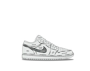 Jordan 1 Shoemaking Pattern - Etsy