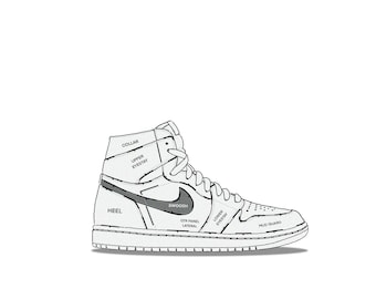 Air Jordan 1 Custom - Etsy