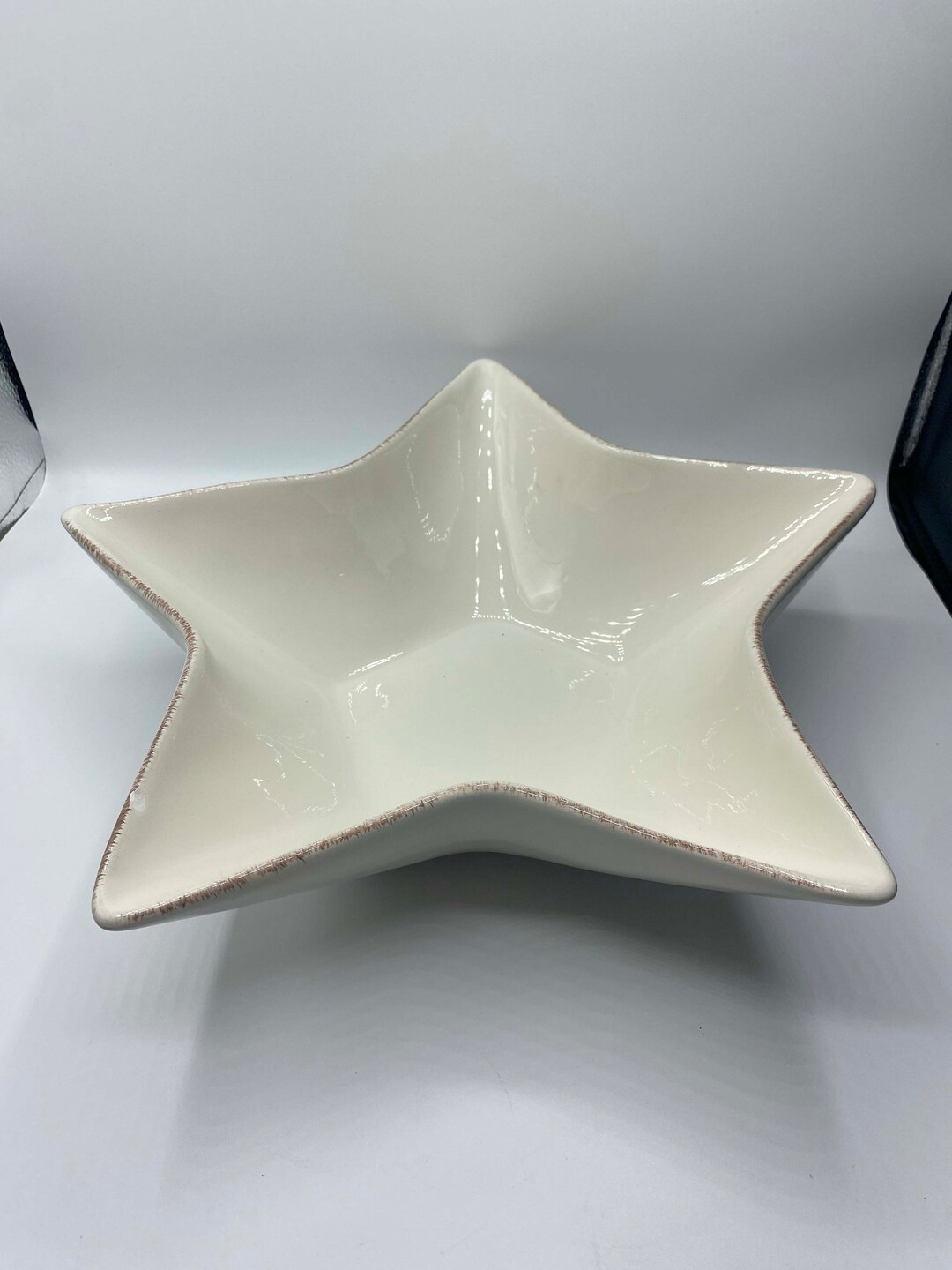 Vintage Pottery Barn Star Serving Dish - 14" Roughly - Etsy