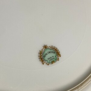 Royal Chester Floral Dinner Plates Made in Japan 9 3/4 - Etsy