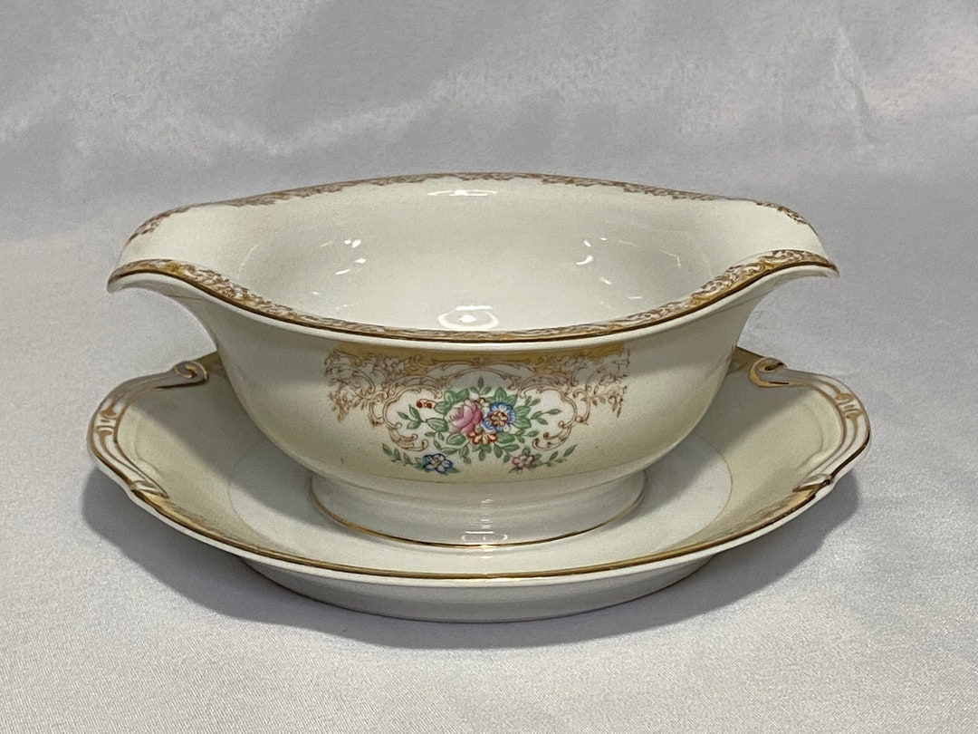 Double Pour Bowl - Royal Chester - RLC2 Floral Design - Made in Japan ...