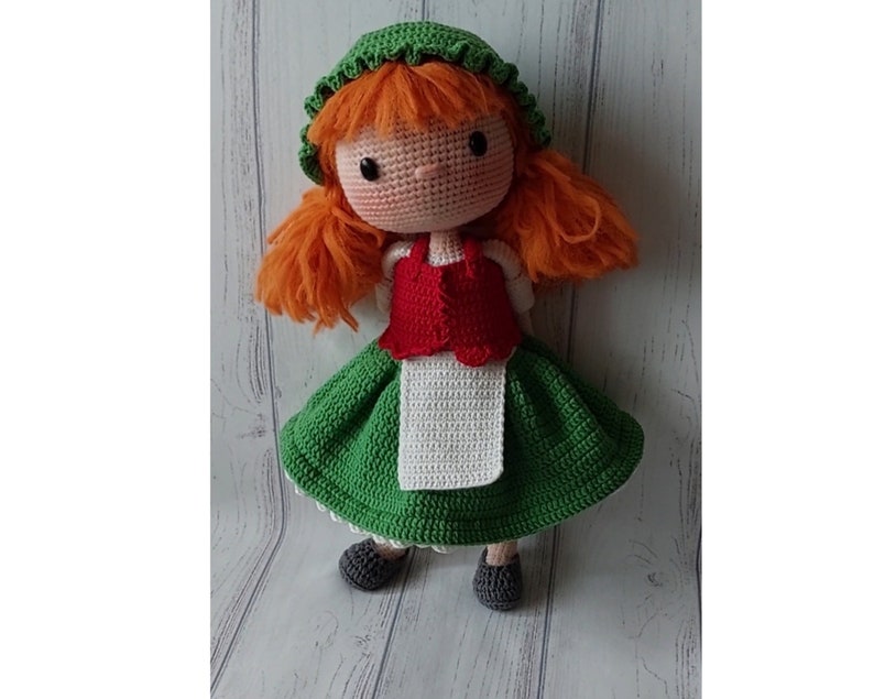 Lora Amigurumi Doll Crochet Pattern: Beginner Friendly (PDF) - Etsy
