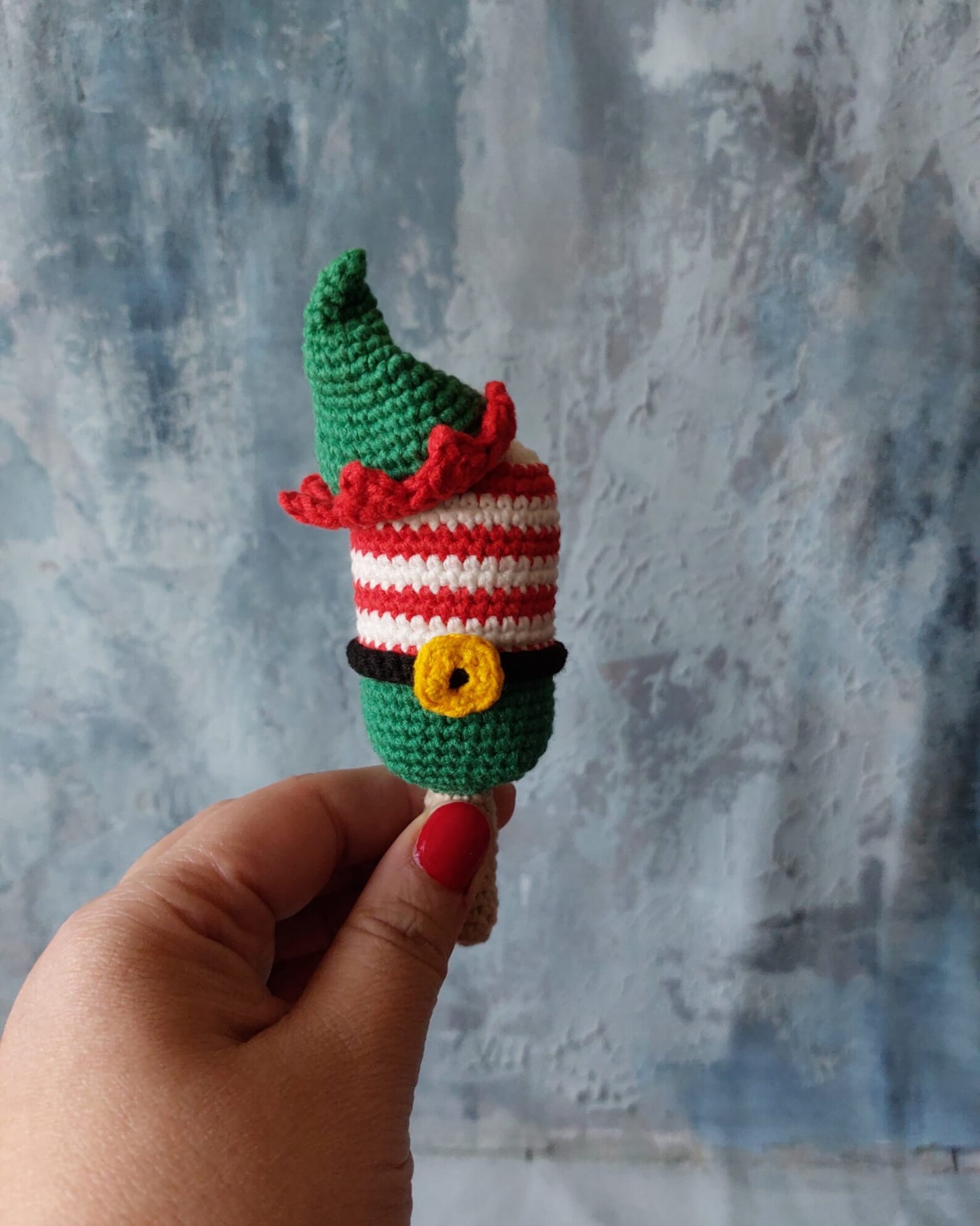 Crochet Santa & Elf Ice Cream Pattern: Amigurumi Christmas DIY (PDF ...