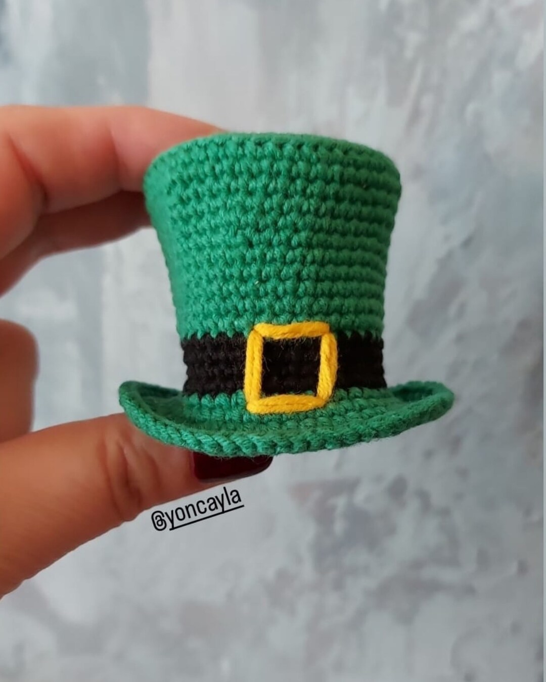 Crochet Pattern St.patrick's Day Hat, Crochet Hat English Pdf Pattern ...