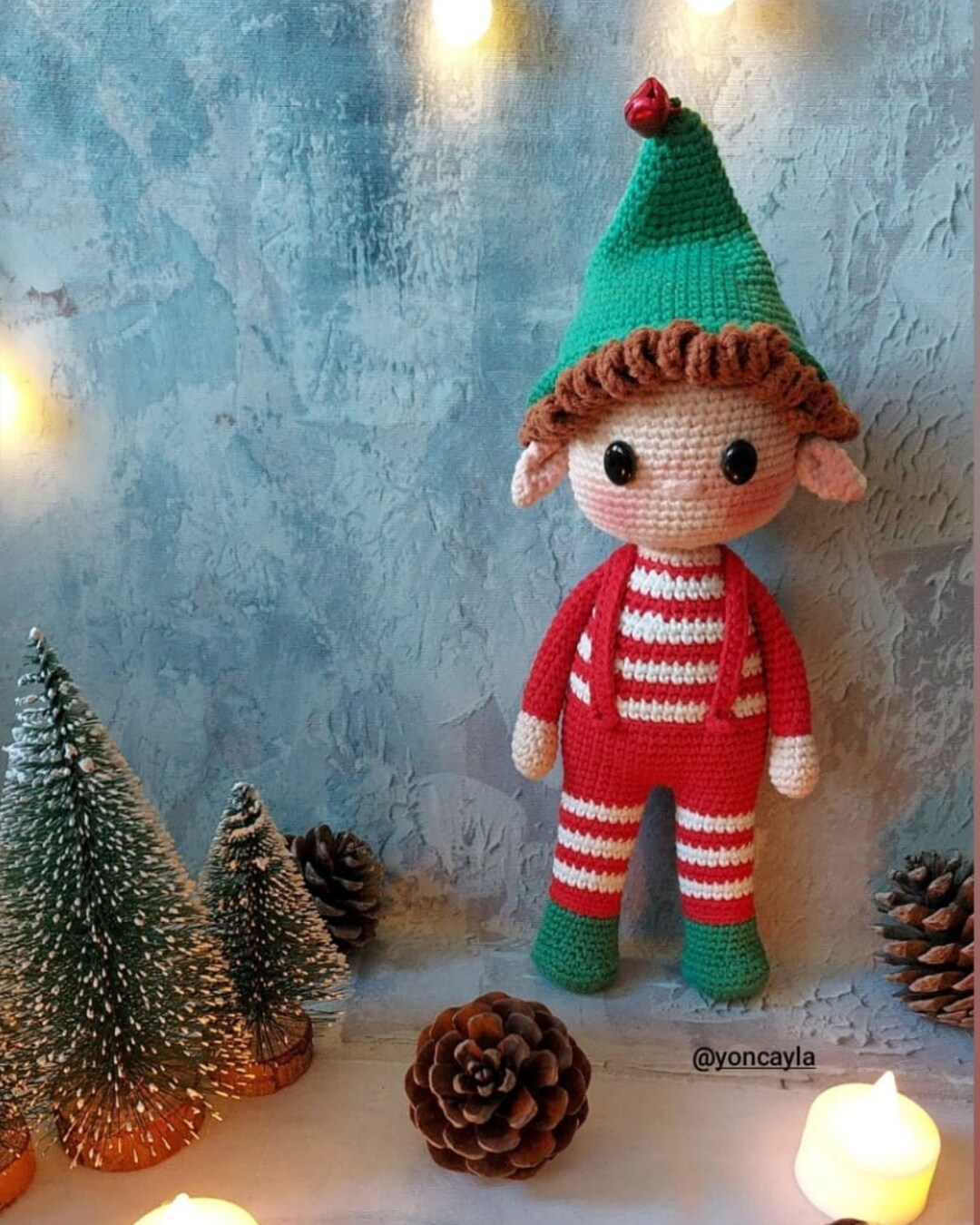 Christmas Crochet Elf Pattern, Amigurumi Christmas Elf Pattern ...