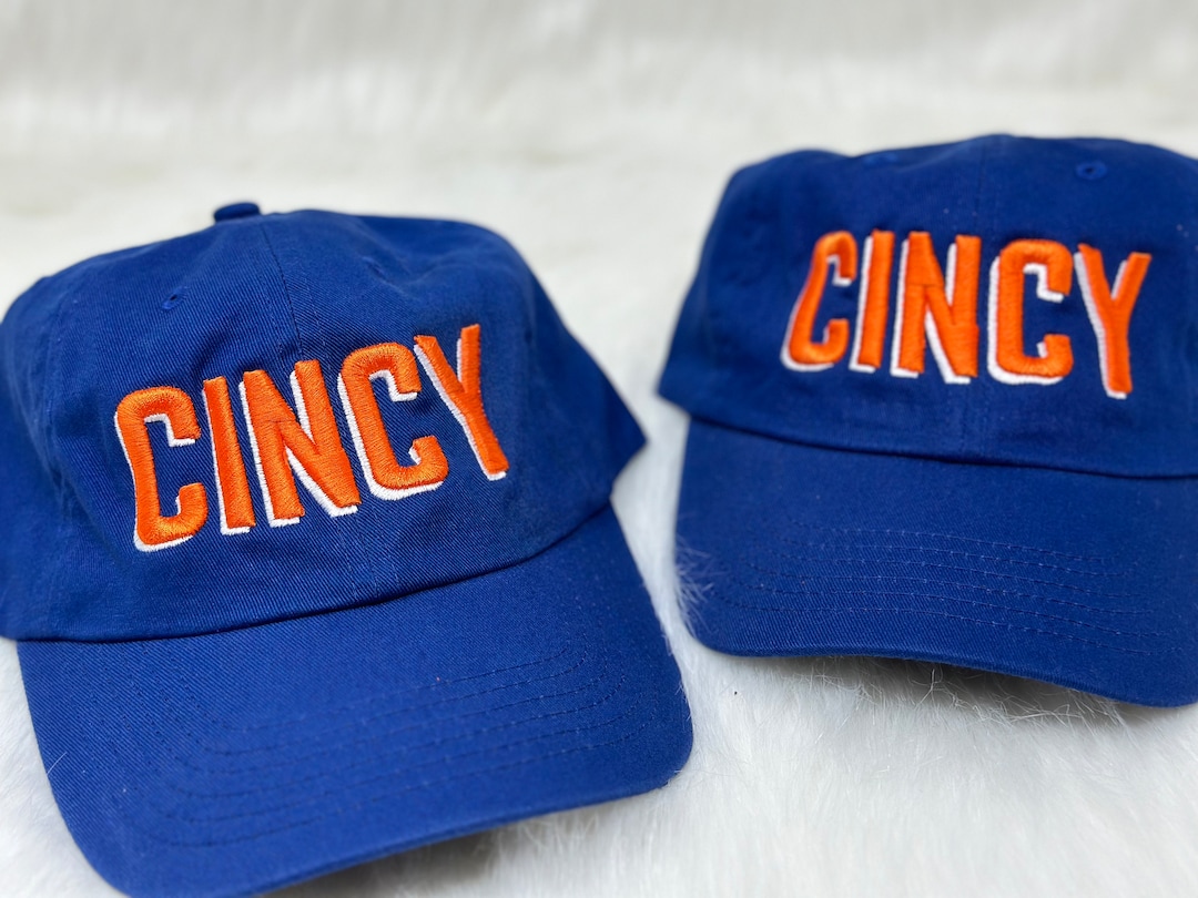 Cincy Embroidered 3D Puff Hat - Cincinnati Hat, Cincinnati Soccer Hat ...