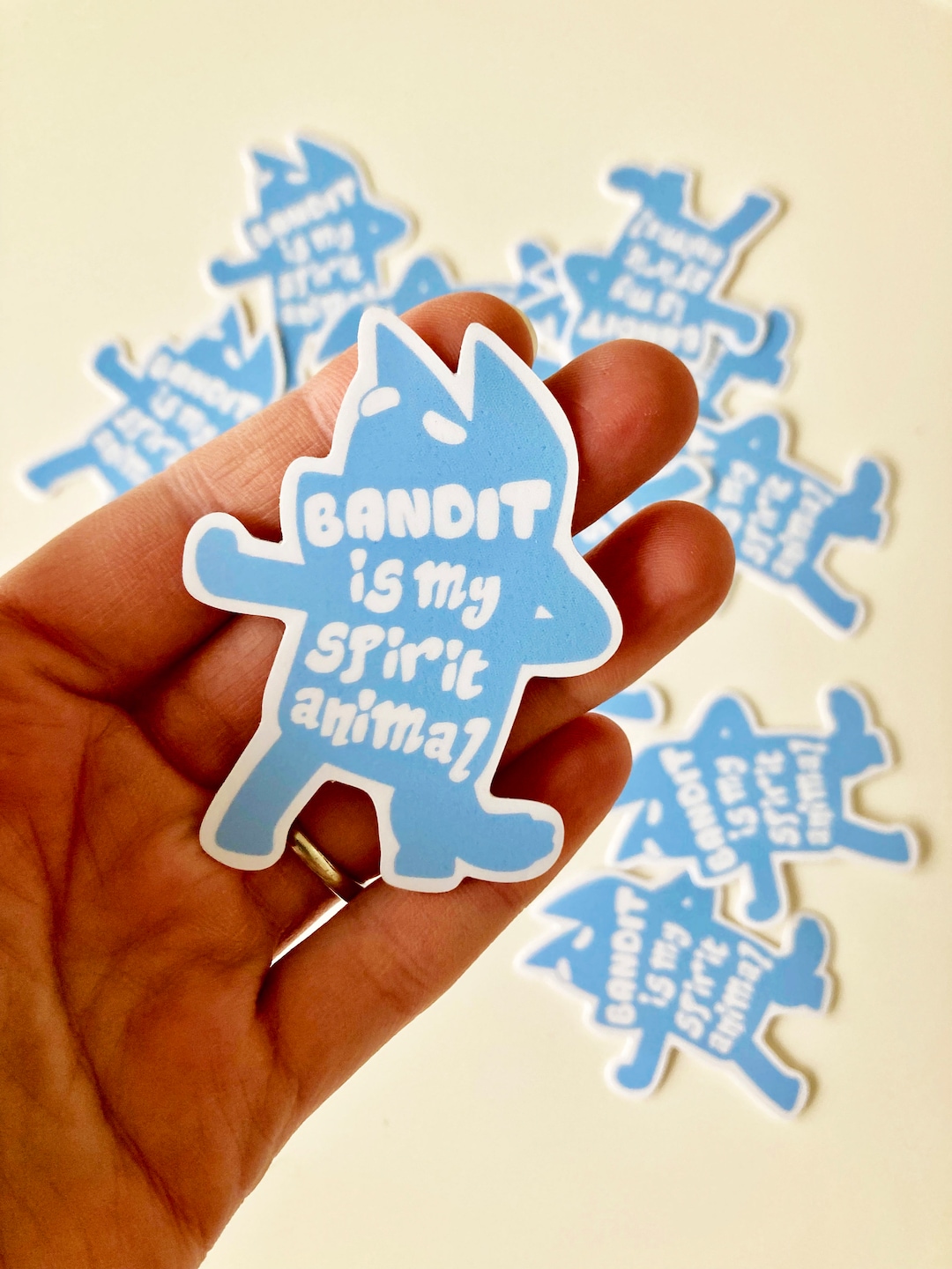 Bandit is My Spirit Animal Blue Heeler Die Cut Vinyl Sticker Decal - Etsy