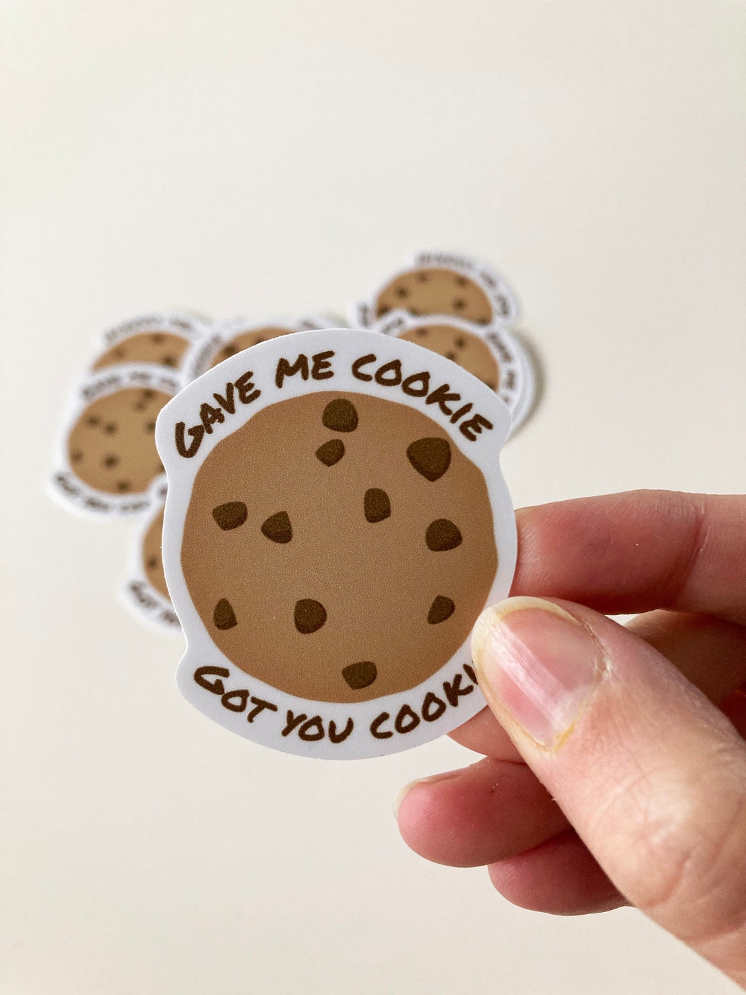 Gave Me Cookie New Girl Quote Die Cut Vinyl Sticker Decal - Etsy