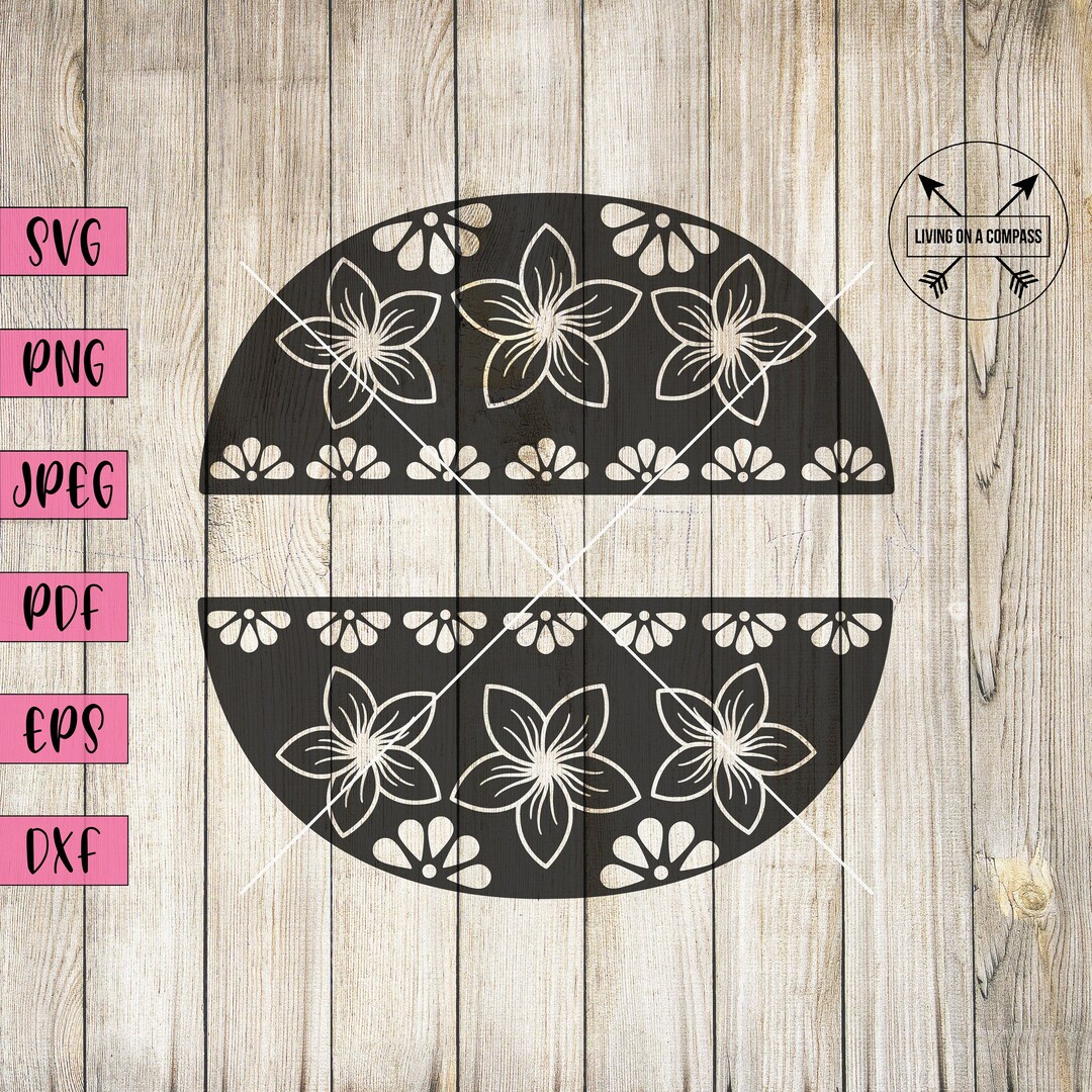 Hawaii Svg, Scandinavian Wall Art, Floral Svg, Flower Svg, Flower Png ...