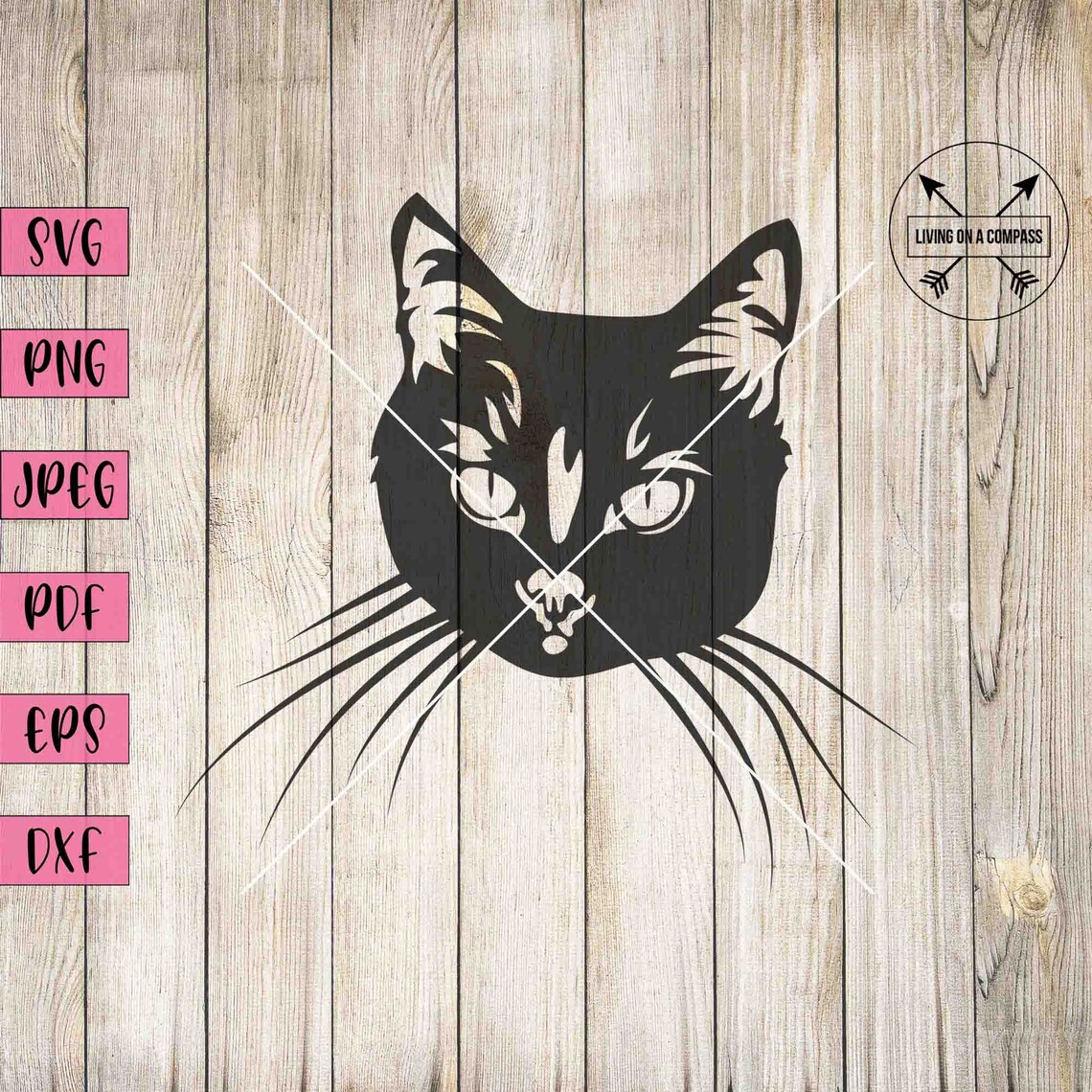 Korn Ja Cat, Korn Ja Svg, Cat Svg, Cute Cat Svg, Cat Clipart, Cat ...
