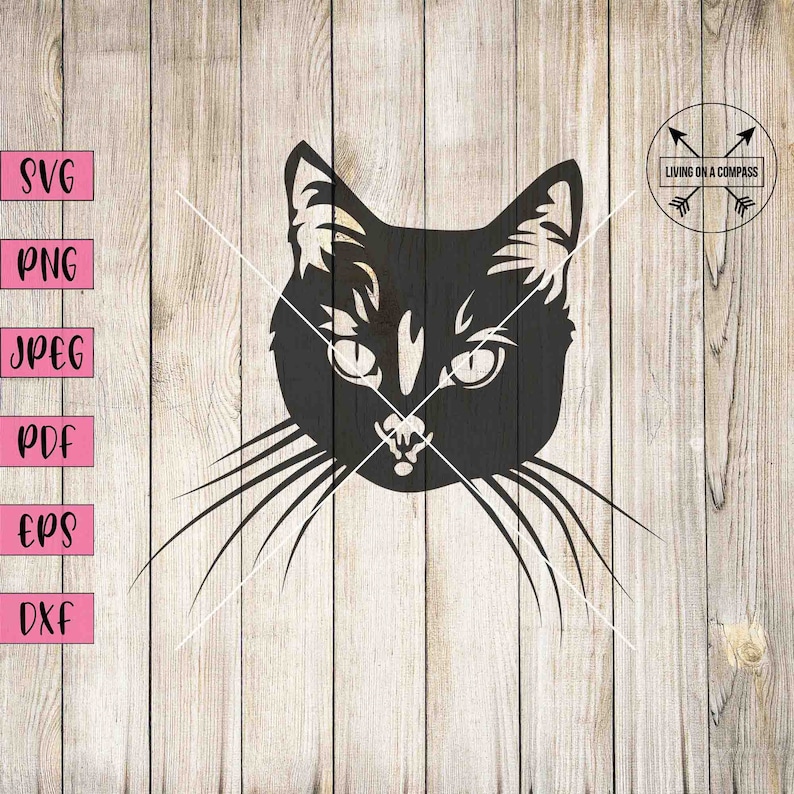 Korn Ja Cat, Korn Ja Svg, Cat Svg, Cute Cat Svg, Cat Clipart, Cat ...