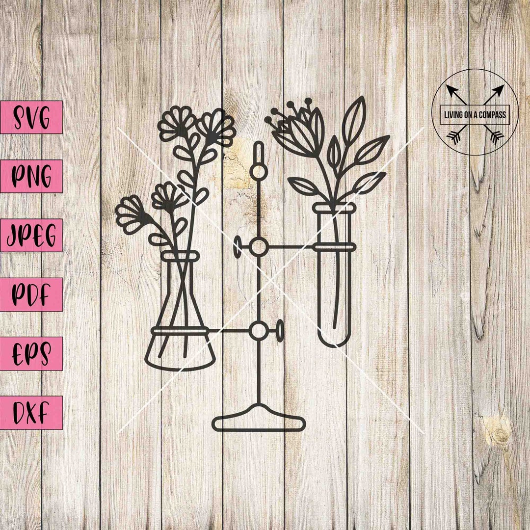 Test Tube Svg, Test Tube Art, Chemistry Svg, Chemistry Clipart ...