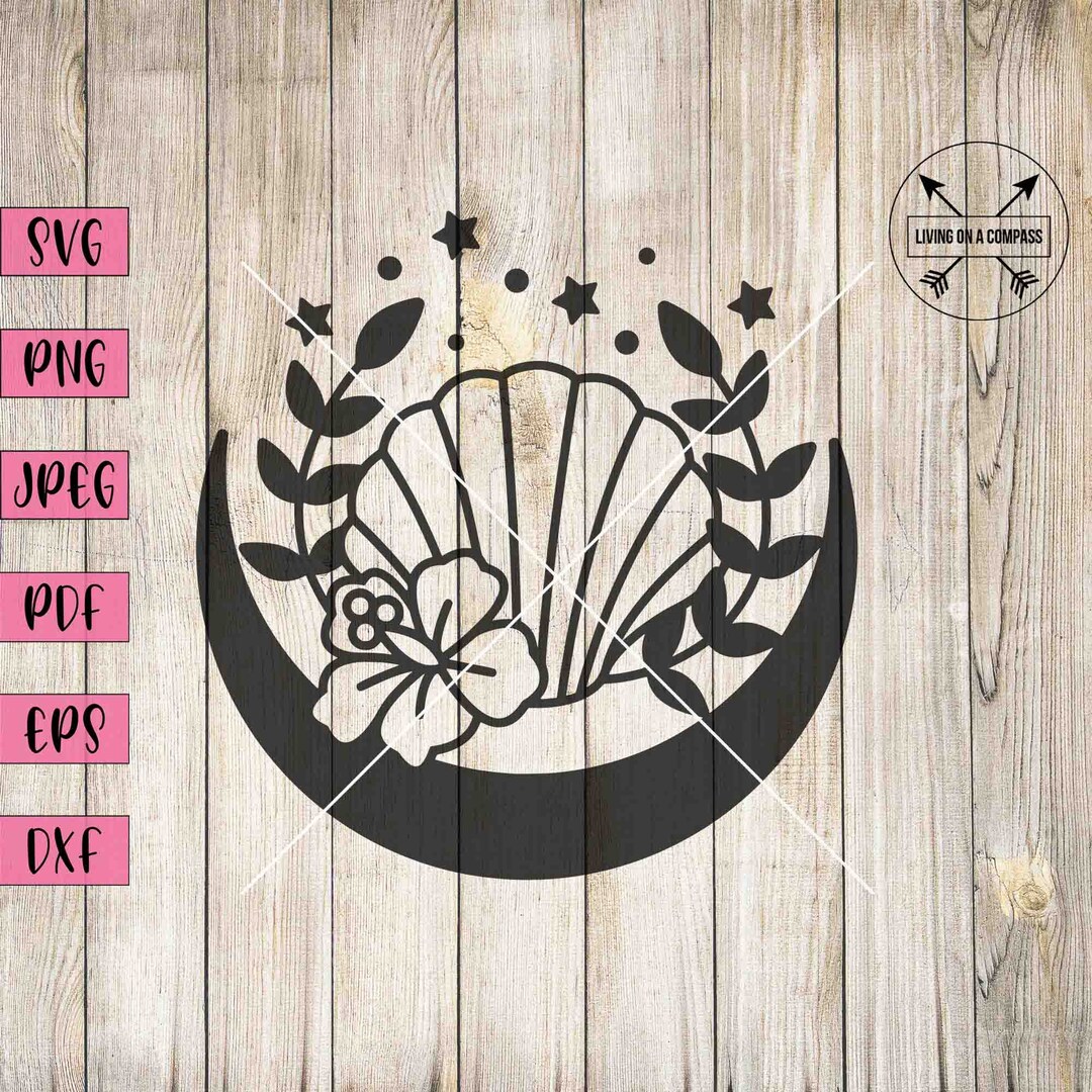 Clam Svg, Clam Clipart, Shell Svg, Shell Png, Seashell Svg, Seashell ...