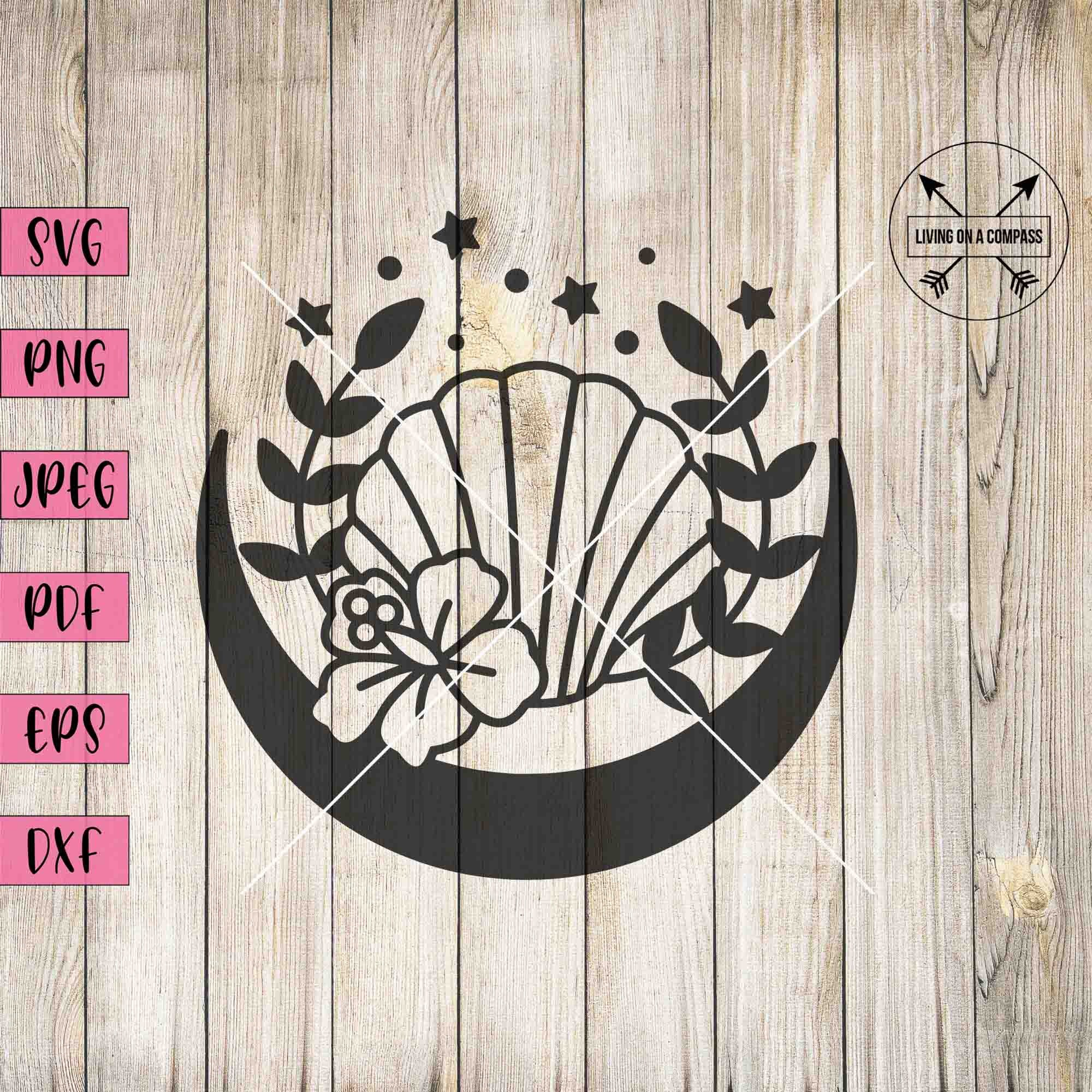 Clam Svg, Clam Clipart, Shell Svg, Shell Png, Seashell Svg, Seashell ...