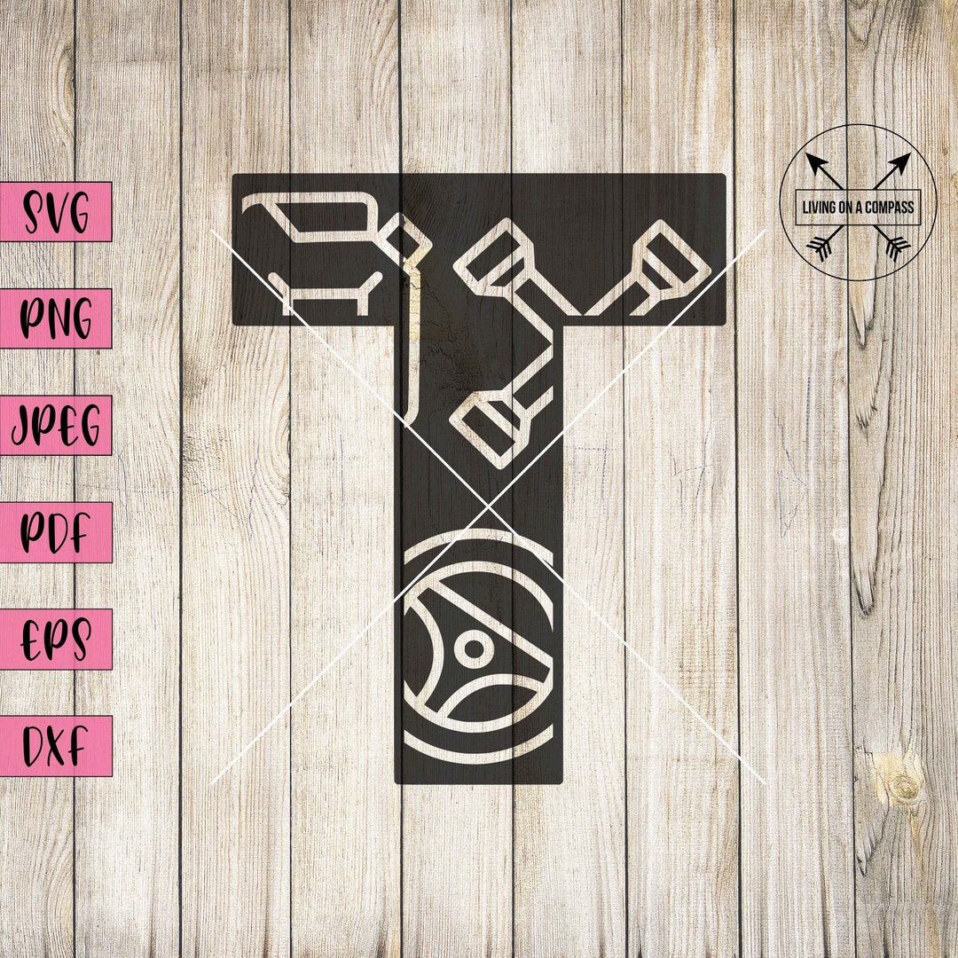 Mechanical Letter T Svg, Personalized Letter Art, Car Decals, Alphabet ...