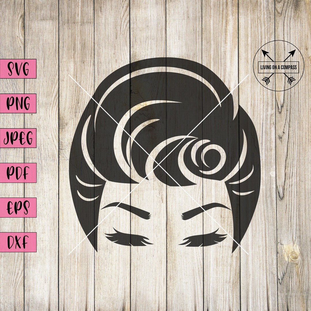 Short Hair Svg, Hair Salon Decor, Hair Salon Logo, Hair Salon Svg, Hair ...