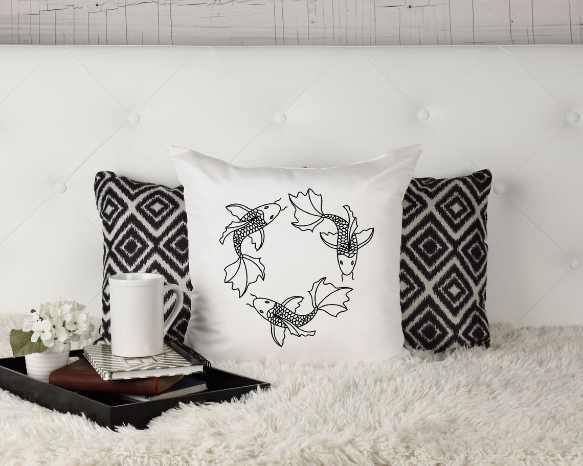 Coy Fish Svg Koi Fish Svg Koy Fish Cut File Wreath Svg - Etsy