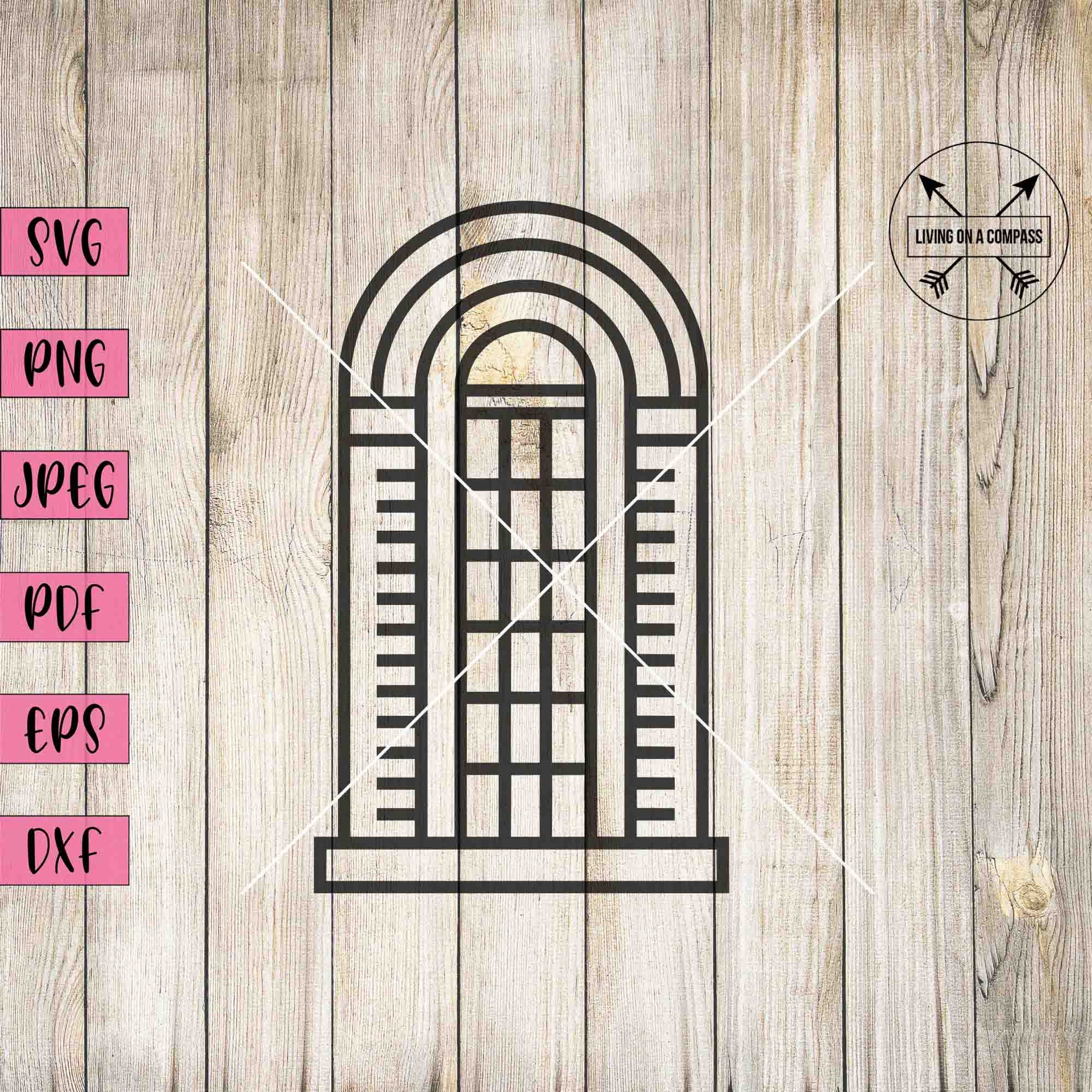 Window Svg, Arch Window, Vintage Windows, Window Png, Window Cut File ...