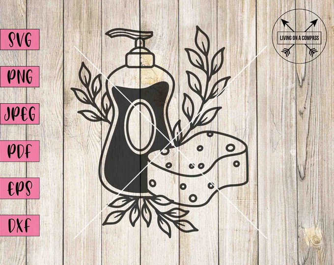 Cleaning Materials SVG Bundle, Cleaning Materials Svg, Cleaning Icons ...