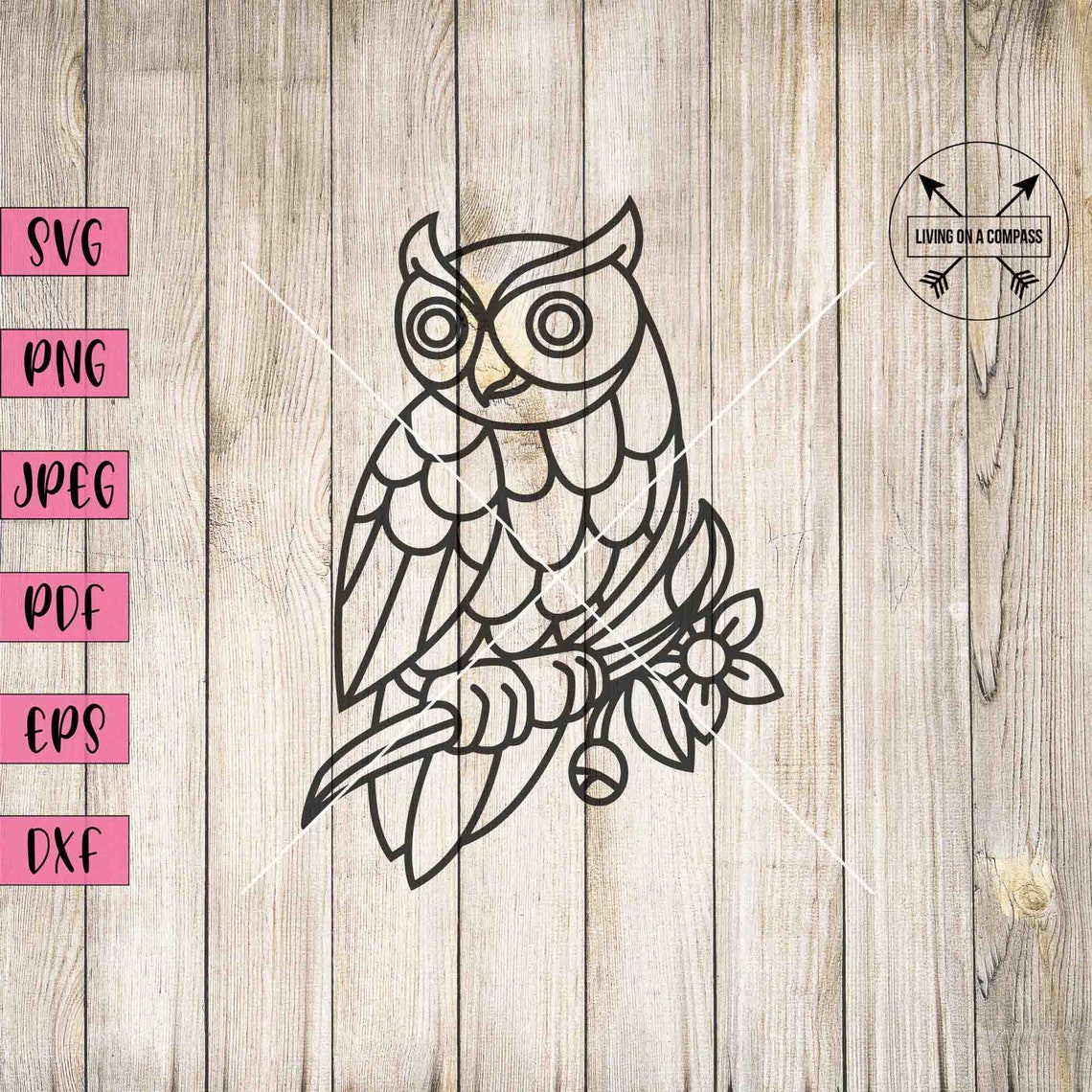 Owl Svg, Owl Png, Owl Clipart, Bird Svg, Bird Clipart, Bird Png, Animal ...