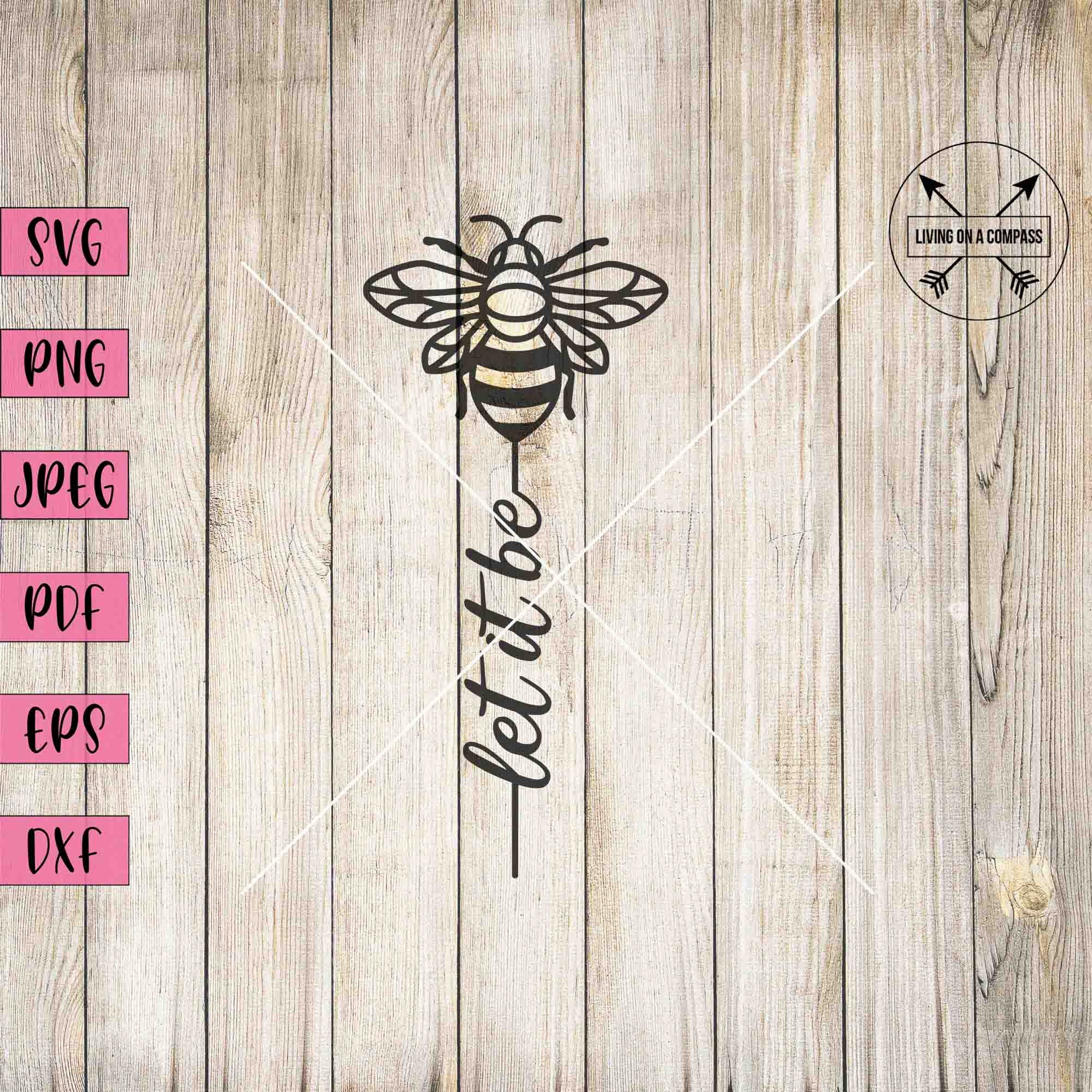 Let It Bee Svg Bee Png Insect Svg Insect Clip Art - Etsy UK
