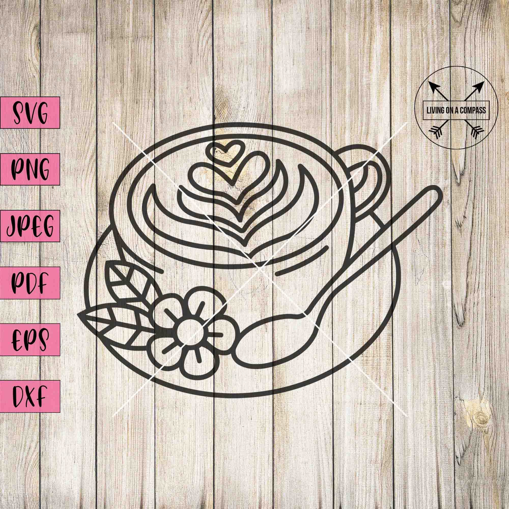 Café svg, cafetería svg, cafetería svg, espresso, taza de café, café ...