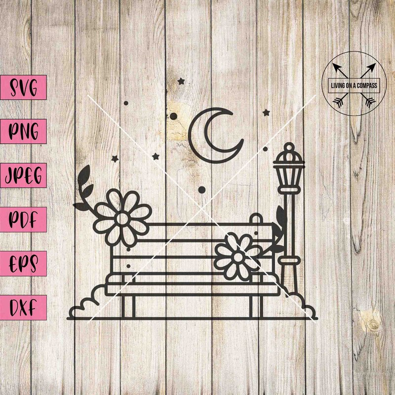 Park Bench Pattern - Etsy