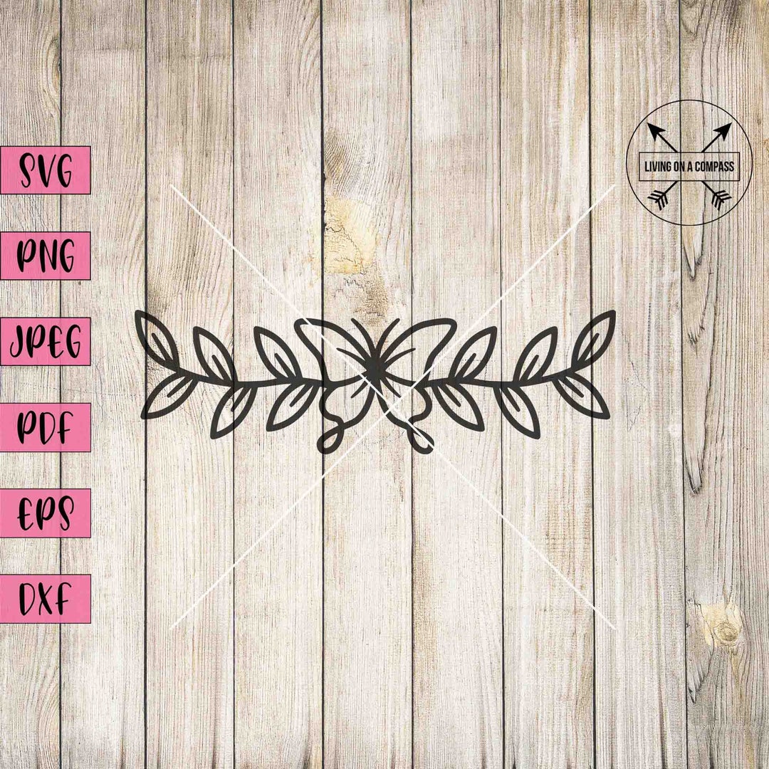 Butterfly Border Svg, Leaf Border Svg, Butterfly Svg, Butterfly Png ...