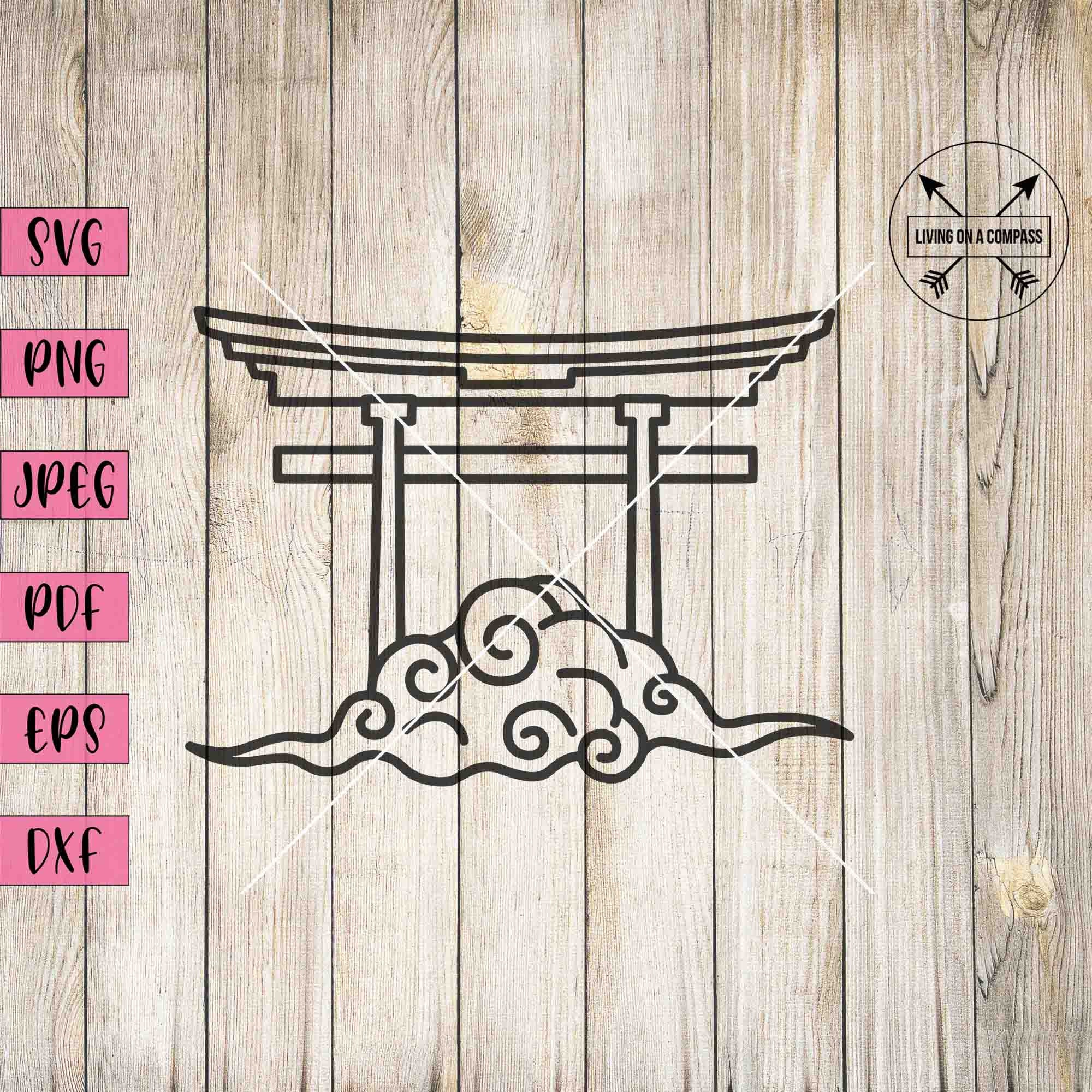 Temple Svg Asian Svg Asian Clipart Japan Svg Japan Print - Etsy Canada