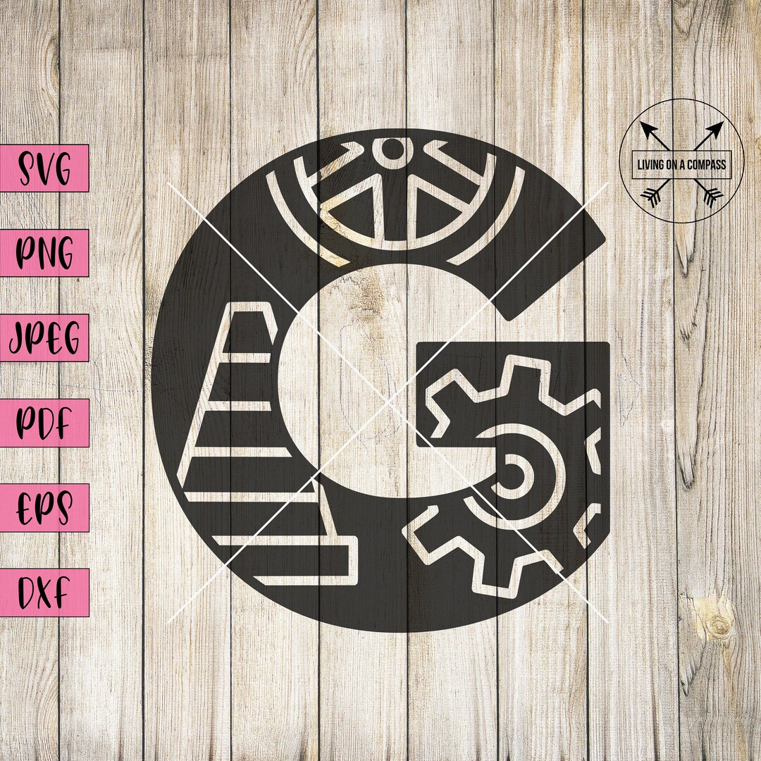 Letra g mecánica svg, car svg, letras mdf, letras dxf, plantillas de ...