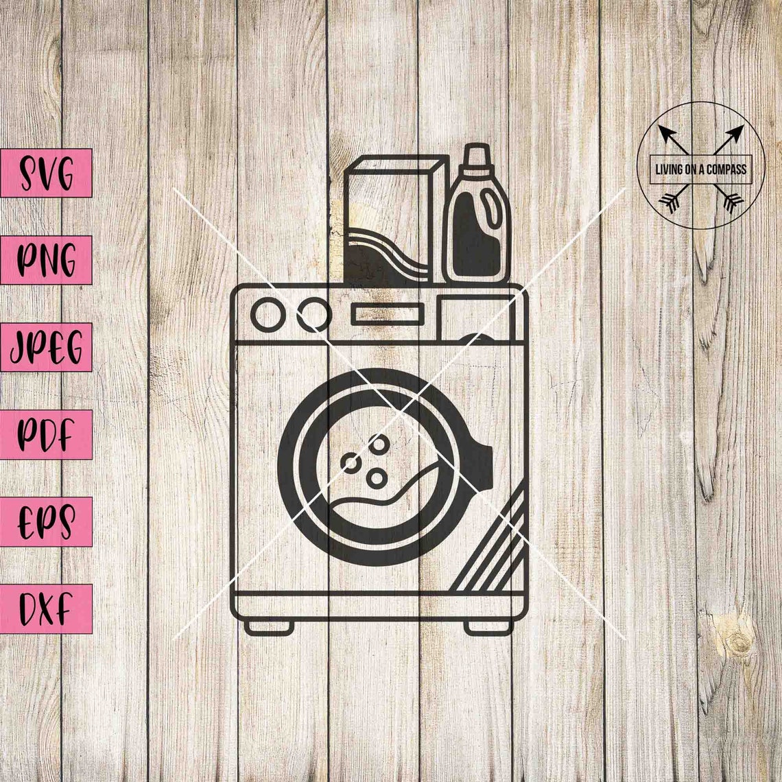 Washing Machine Svg, Washing Machine Clipart, Laundry Svg, Laundry ...