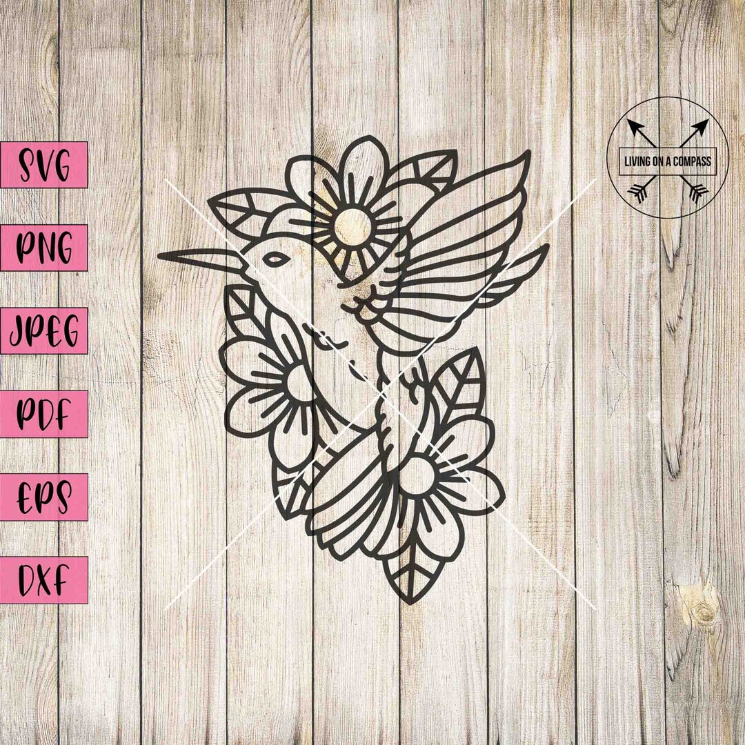 Hummingbird Svg, Bird Svg, Birds Svg, Birds Clipart, Hummingbird Wall ...