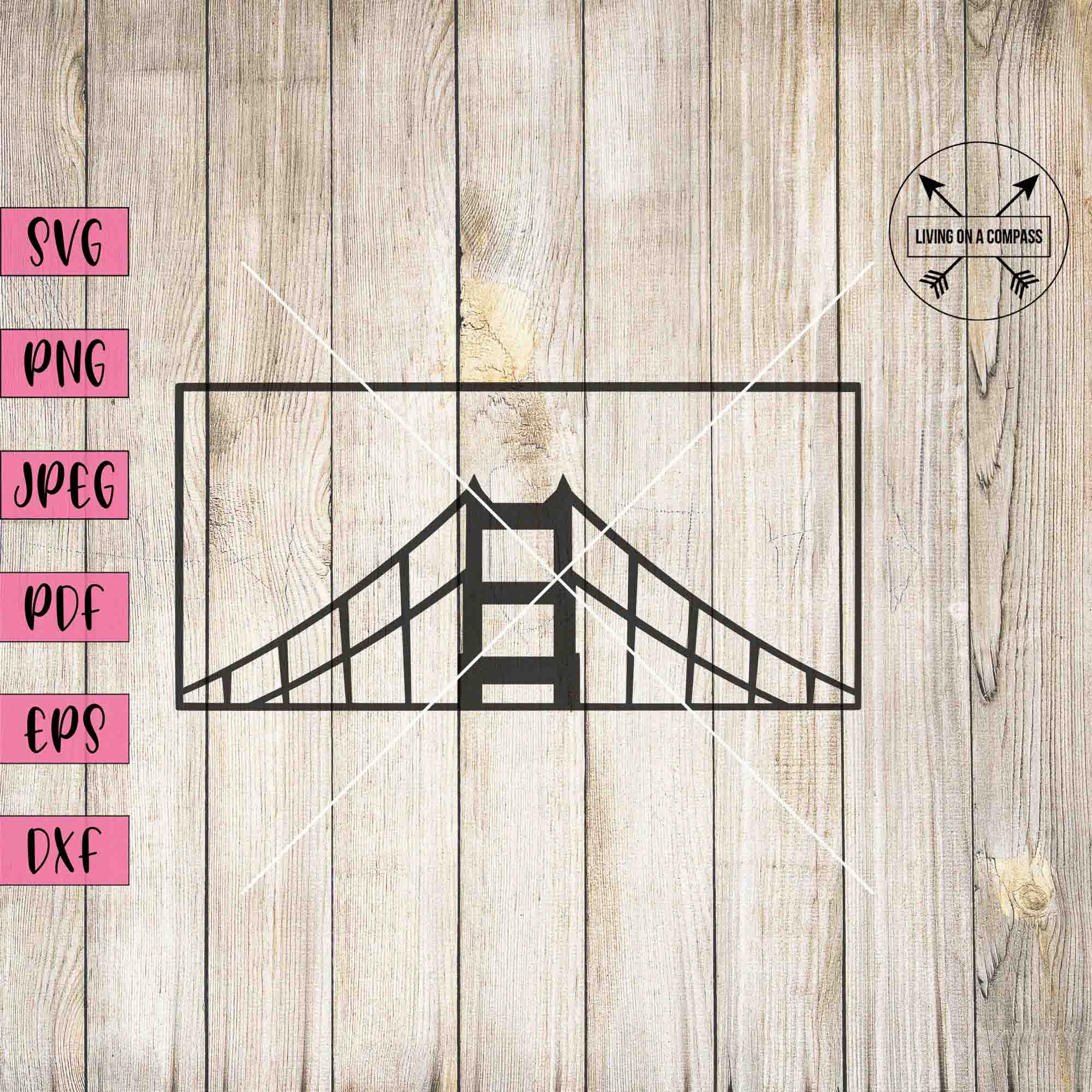 Bridge Svg, Bridge Print, Engineer Svg, Engineer Decal, Engineering ...
